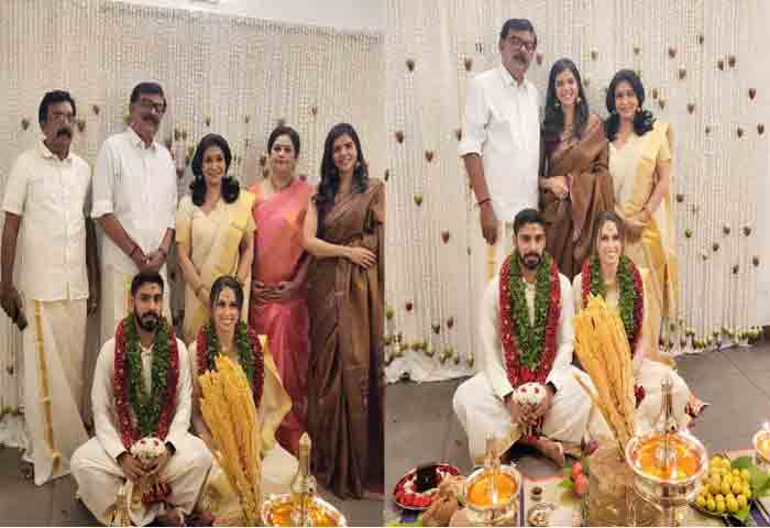 Marriage സംവിധായകന് പ്രിയദര്ശന്റേയും നടി ലിസിയുടേയും മകന് സിദ്ധാര്